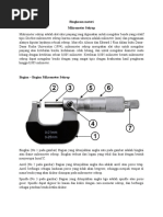 Bagian Mikrometer Sekrup | PDF