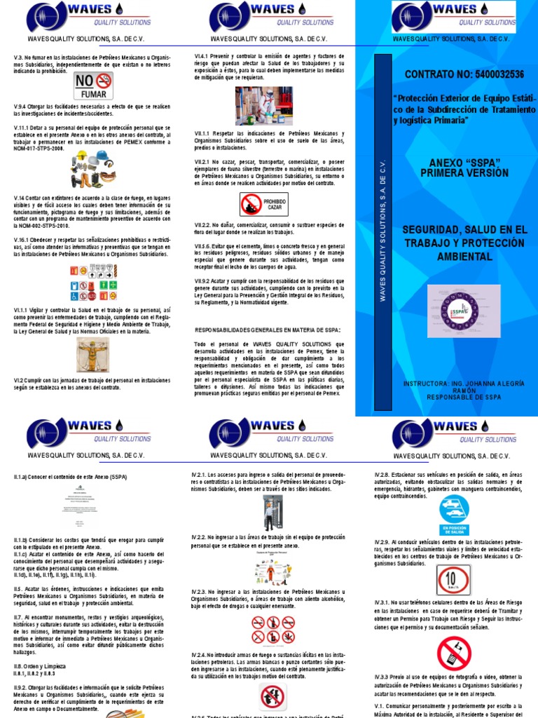 Obligaciones de SSPA en PEMEX | PDF | México | Entorno natural