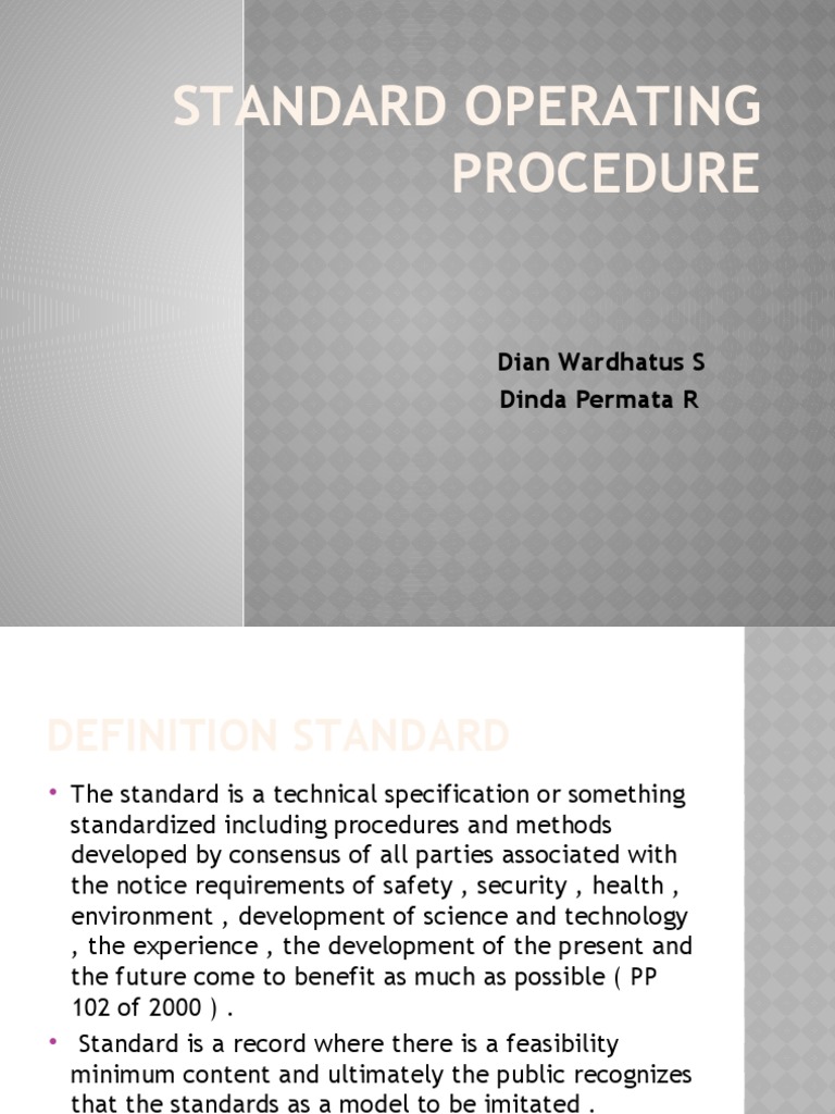 Nursing Standard Operating Procedures | PDF | Nursing | Midwife