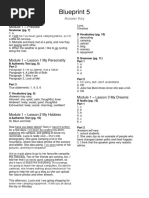 Blueprint 4: Module 1 - Overview Unit 1 - Lesson 2 Dinner With Friends ...