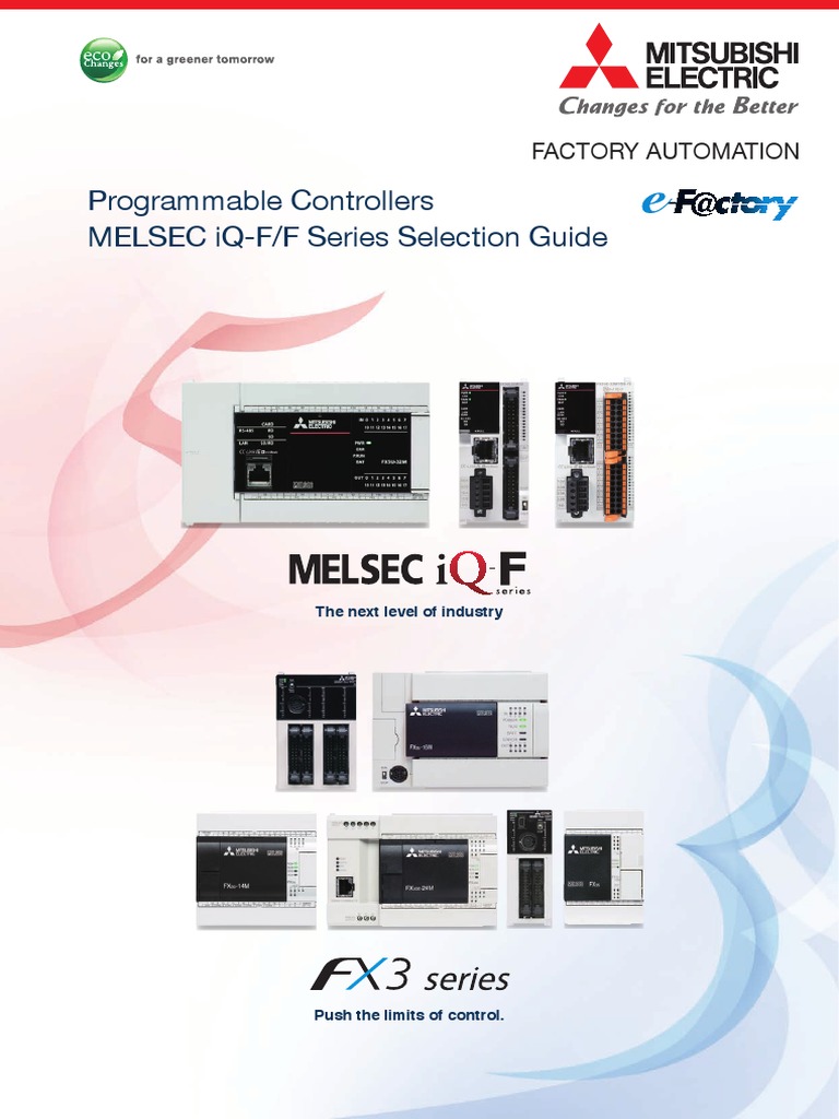 Mitsubishi Iq F Fx Series Selection Guide Pdf Computer Network