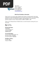 CIBC Void Cheque - Direct Deposit Form | PDF | Payments | Cheque