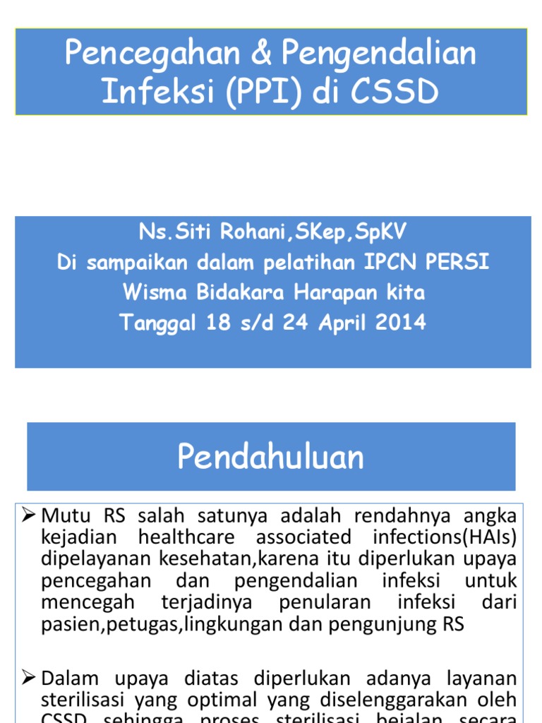 Ppi CSSD | PDF