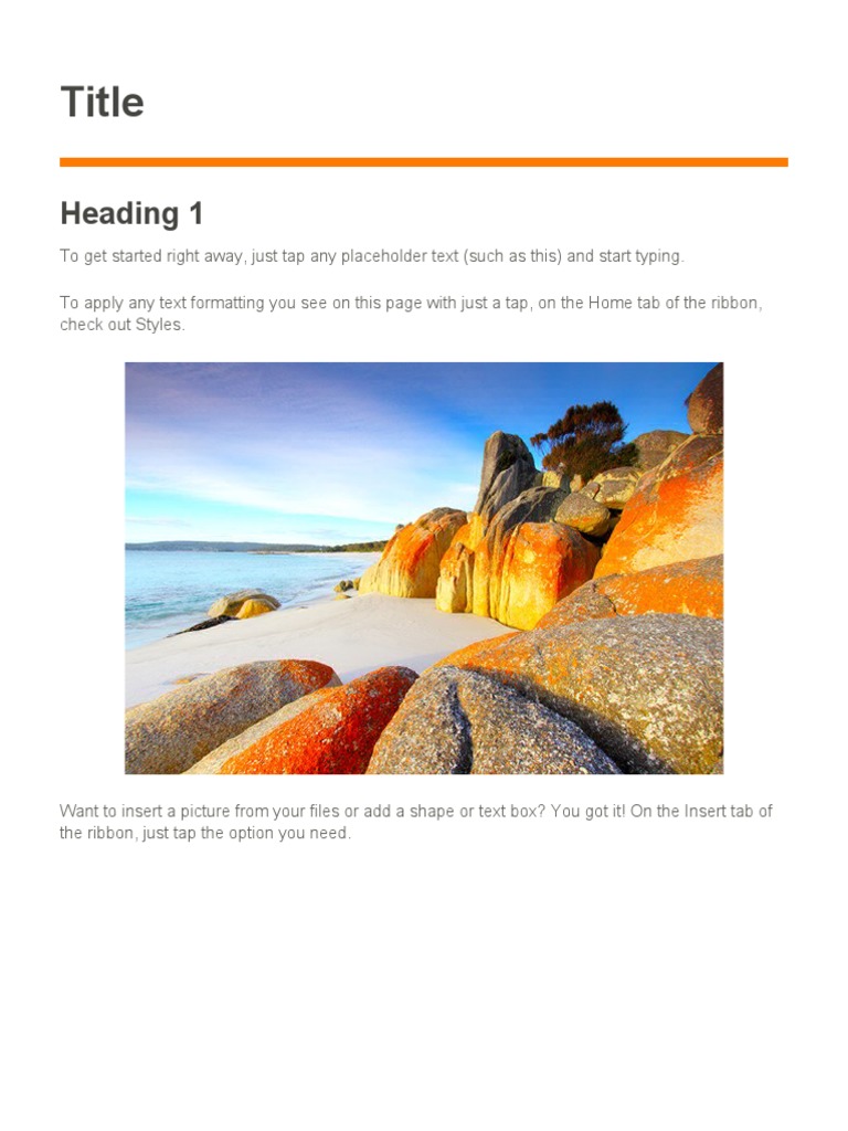 Heading of Rock | PDF