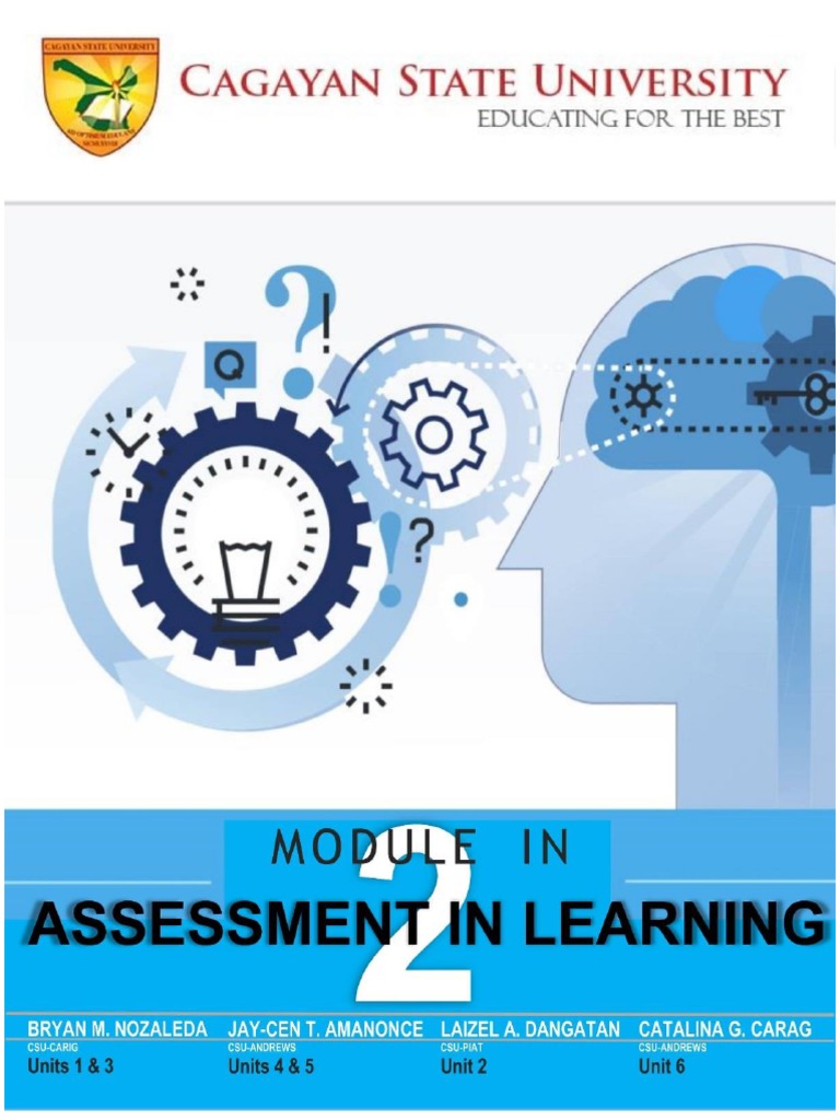 Module Assessment in Learning 2 (Simplified Version) | PDF ...