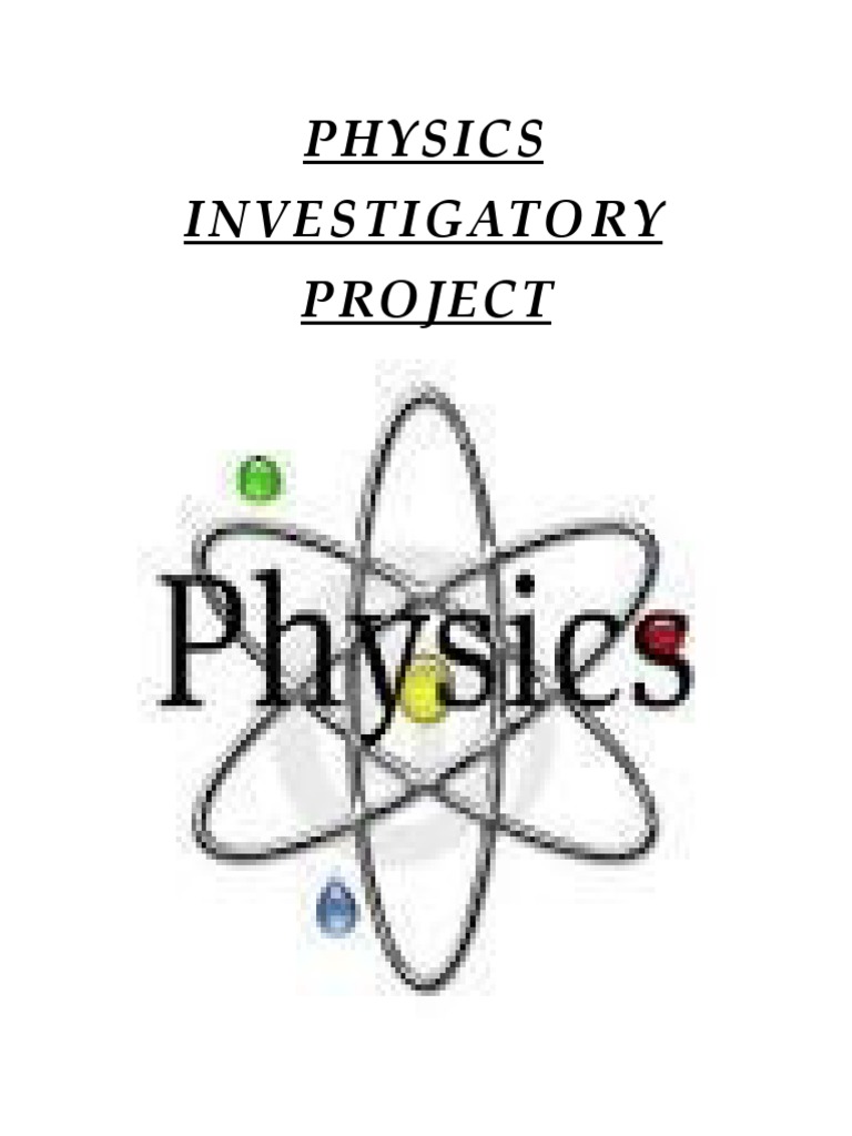 PDF Physics Investigatory Project1 | PDF | Refraction | Prism