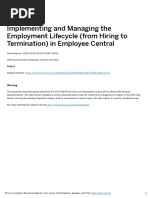 Sap SF Learning - Management - Settings - Configuration - Guide | PDF | Html Element | Html