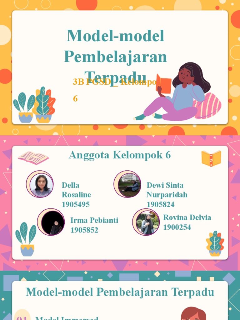 Model Pembelajaran Terpadu di SD | PDF | Seni | Komputer