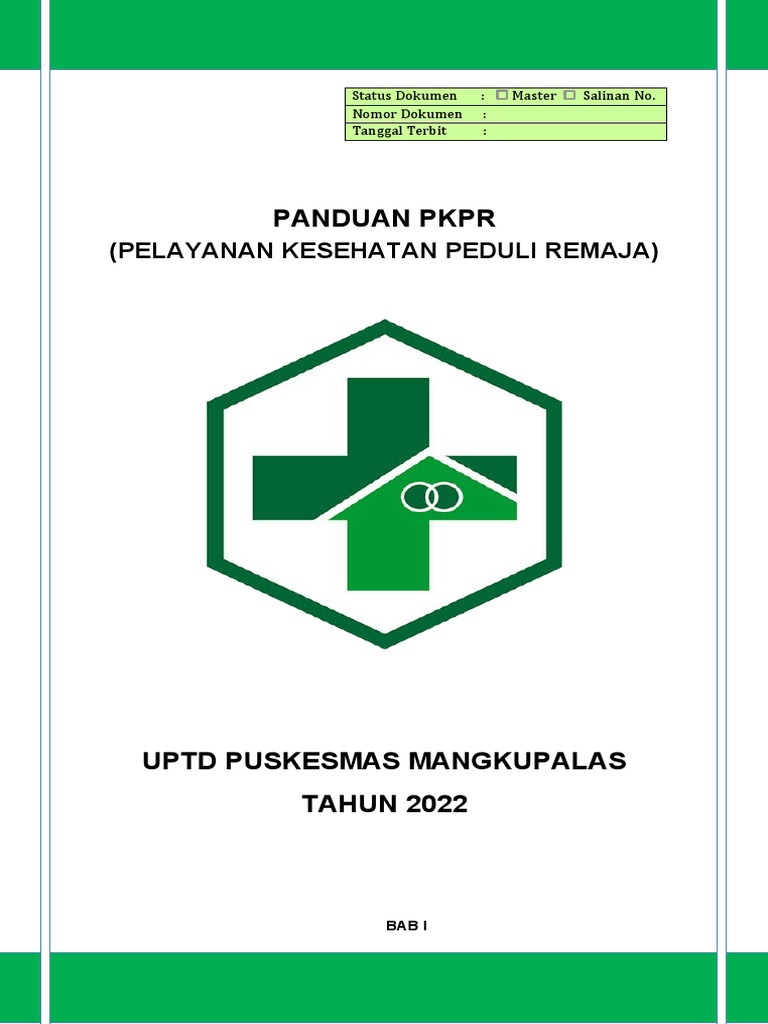 Panduan PKPR Puskesmas Mangkupalas | PDF