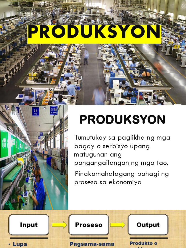 Produksyon | PDF