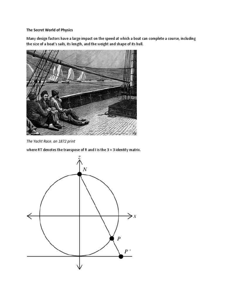 The Secret Physics of Boats | PDF