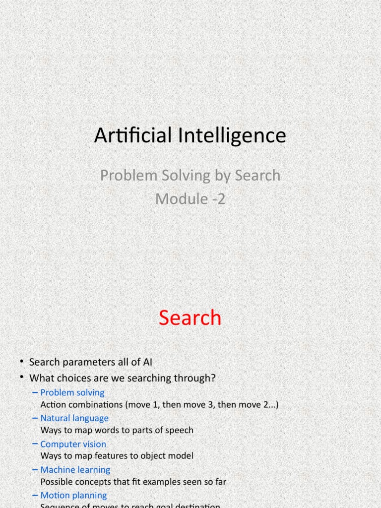 AI Search Techniques | PDF | Applied Mathematics | Algorithms AI Search Techniques | PDF | Applied Mathematics | Algorithms