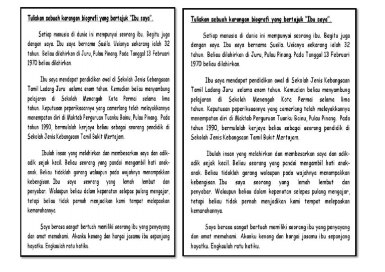 Contoh Karangan Biografi Pdf