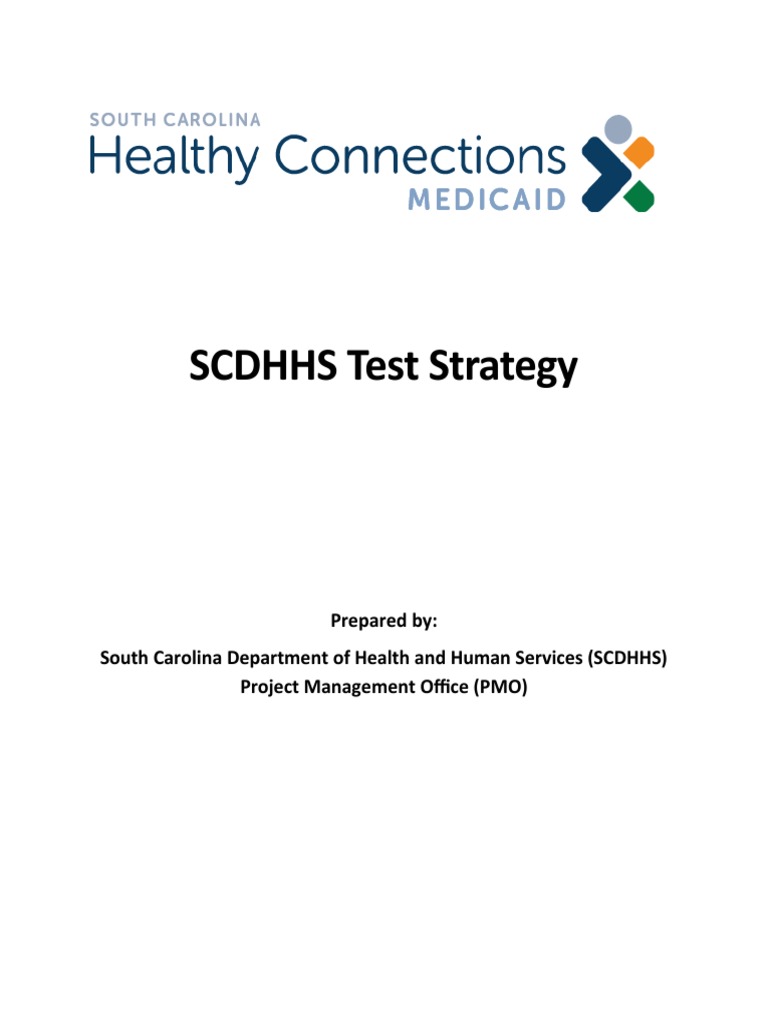 SCDHHS - Test Strategy | PDF | Software Testing | Unit Testing