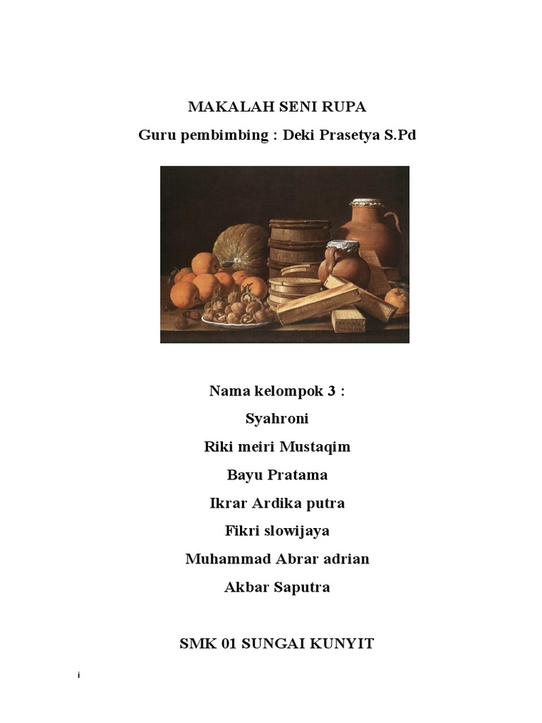 Makalah Seni Rupa | PDF