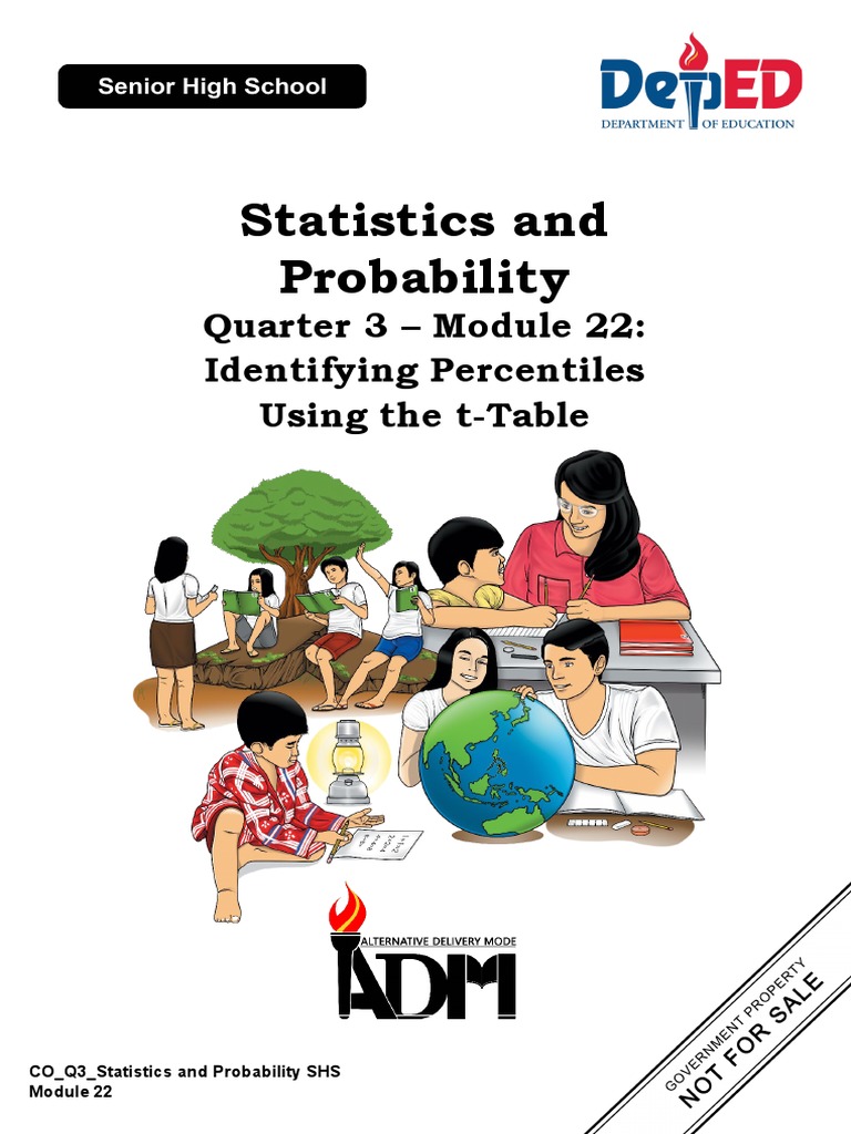 Statistics and Probability: Quarter 3 - Module 22: Identifying ...