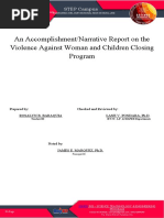 Vawc Activities | PDF