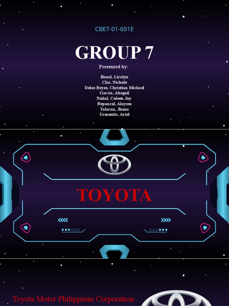 Toyota Mission and Vision Statements | PDF | Toyota | Motor Vehicle