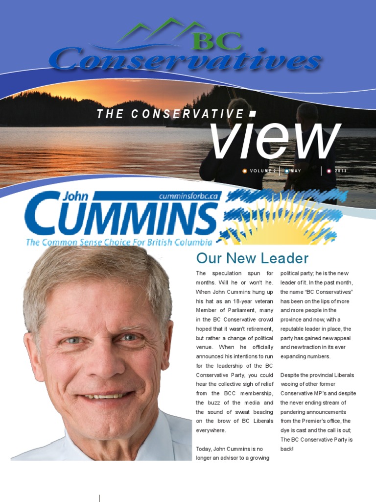The Conservative: Our New Leader | PDF | British Columbia ...