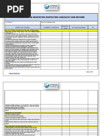 Sample Camp Inspection Checklist | PDF | Hygiene | Laundry