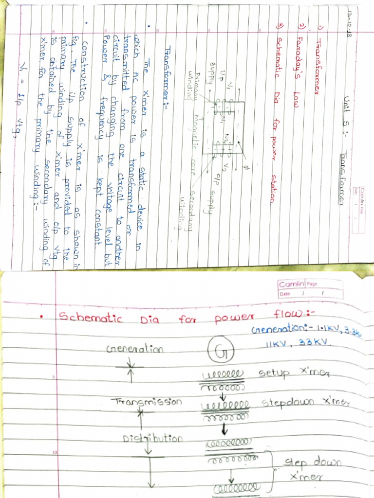 IE4I - EMT Unit 5. Transformer Sec1 | PDF | Electrodynamics | Electricity