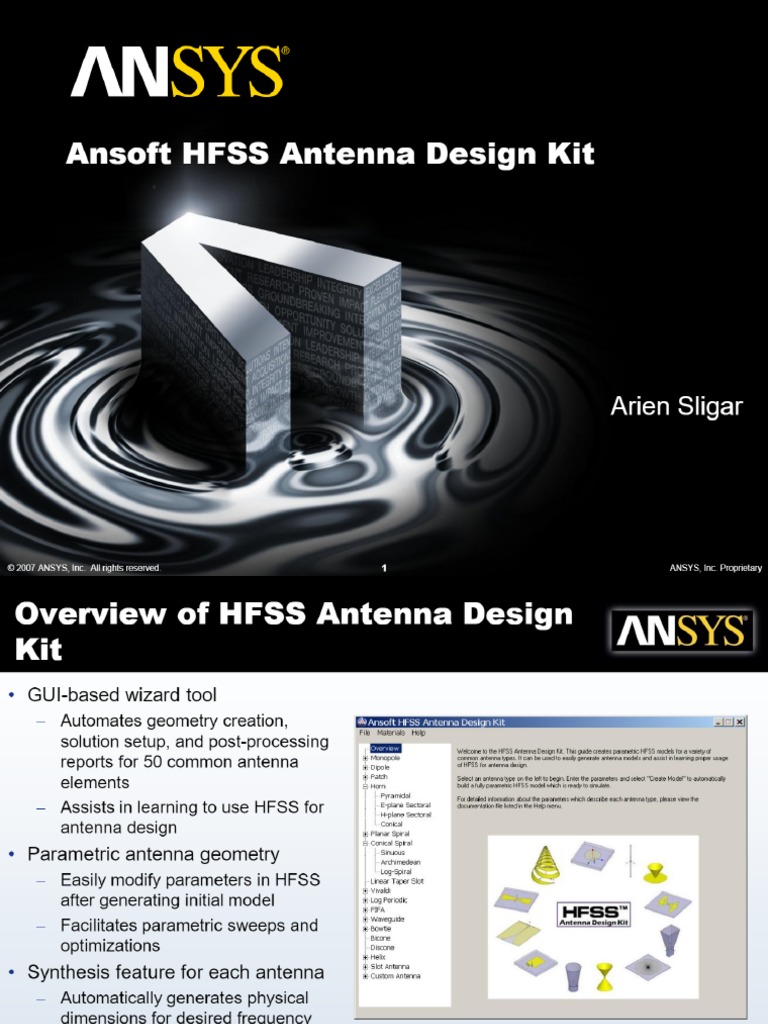 HFSS Antenna Design Kit - PDF | PDF