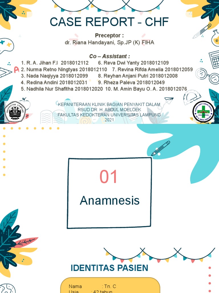 Laporan Kasus CHF - Kelompok EF | PDF
