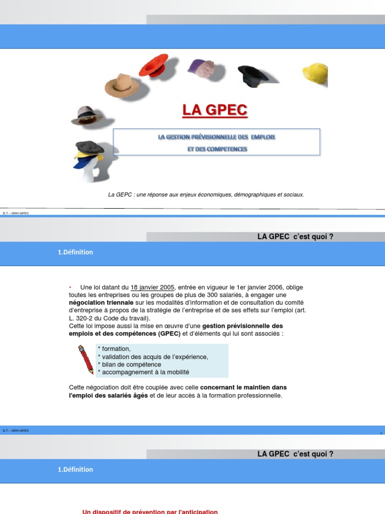 Gpec Definition Et Enjeux | PDF | Business | Gestion des ressources ...