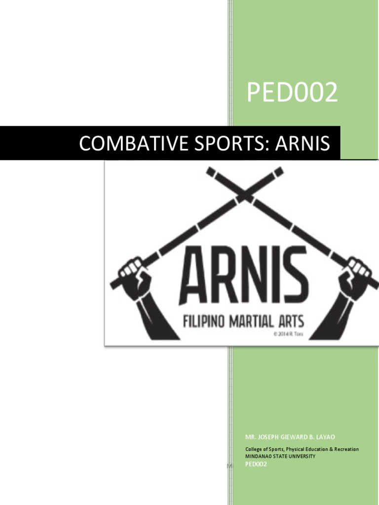 Arnis Anyo: Forms and Techniques Guide | PDF | Recreation