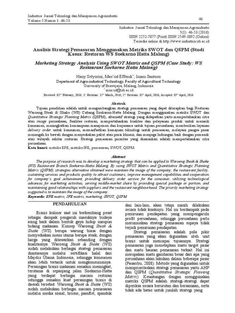 Anlisis Ife Dan Efe | PDF