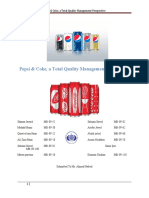 Pepsi Manufacturing Process Explained | PDF | Drink | Carbonated Water