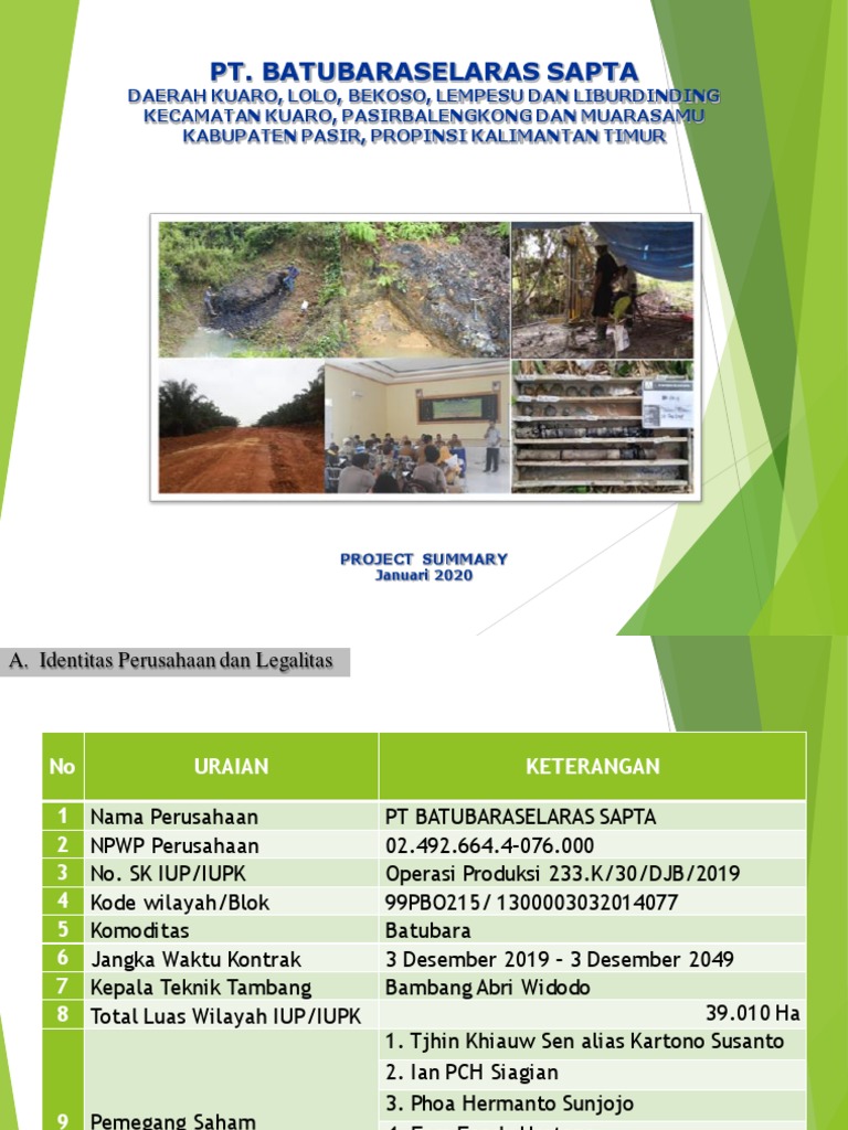 Summary Bss 01-2020 | PDF