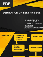 Atomic - Term Symbols | PDF