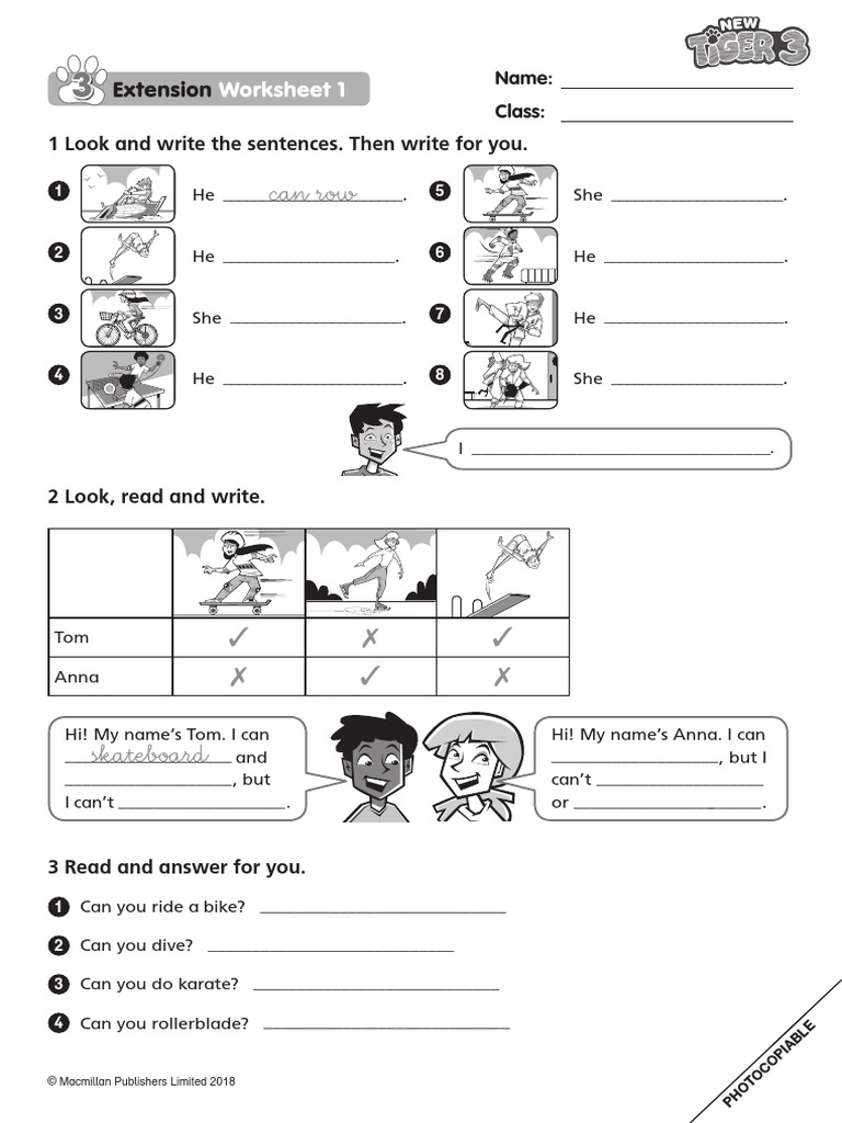 NewTiger3 U3 Extension 1 | PDF