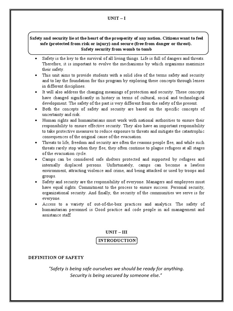 Safety and Security Book (Silja) | PDF | Safety | Occupational Safety ...