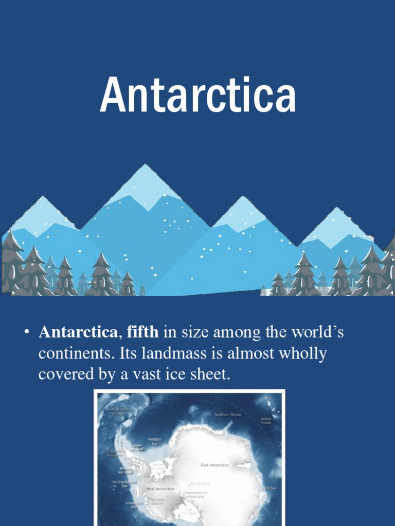 Presentation Antarctica" | PDF