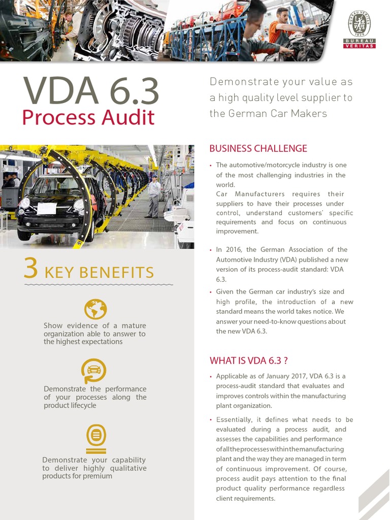 VDA 6.3 Process Audit Overview | PDF | Audit | Quality Management System