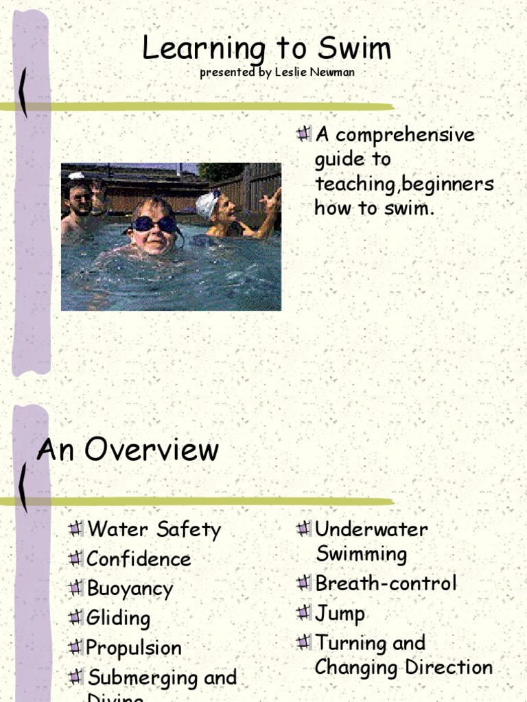 Learning To Swim: A Comprehensive Guide To Teaching, Beginners How To ...