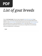 Indigenous Veld Goat Breeds Overview | PDF | Goat