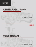 Bearings in Centrifugal Pumps | PDF | Pump | Bearing (Mechanical)