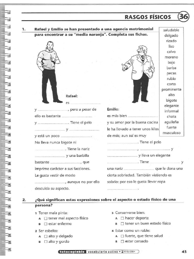 Rasgos Físicos | PDF