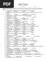 Testpaper For Commercial Cooking Grade 8 | PDF | Kitchen Utensil ...