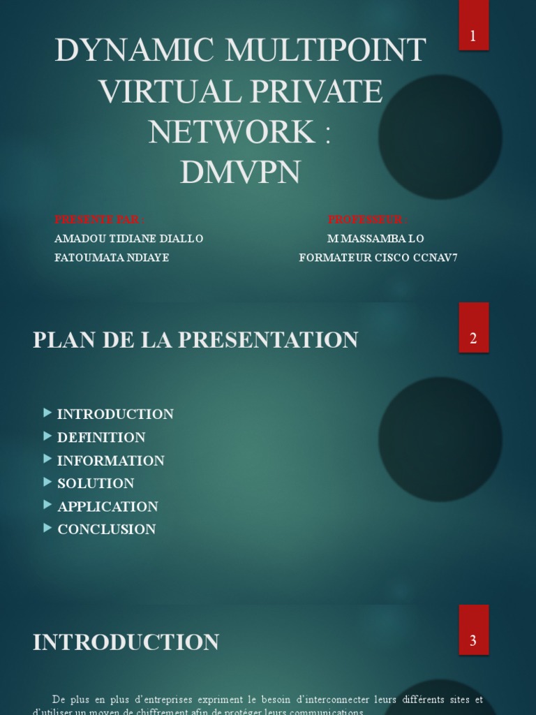 Dynamic Multipoint Virtual Private Network | PDF | Réseau privé virtuel | l'Internet