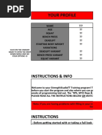 Russwole Powerbuilding Program Overview | PDF | Kettlebell | Recreation