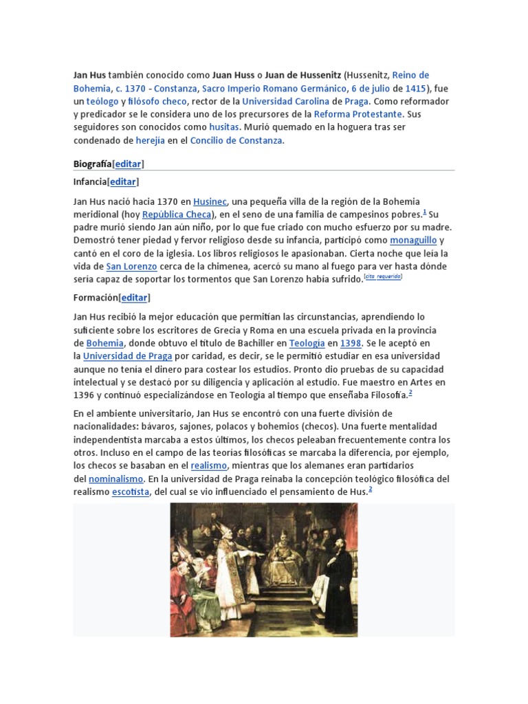 Jan Hus | PDF