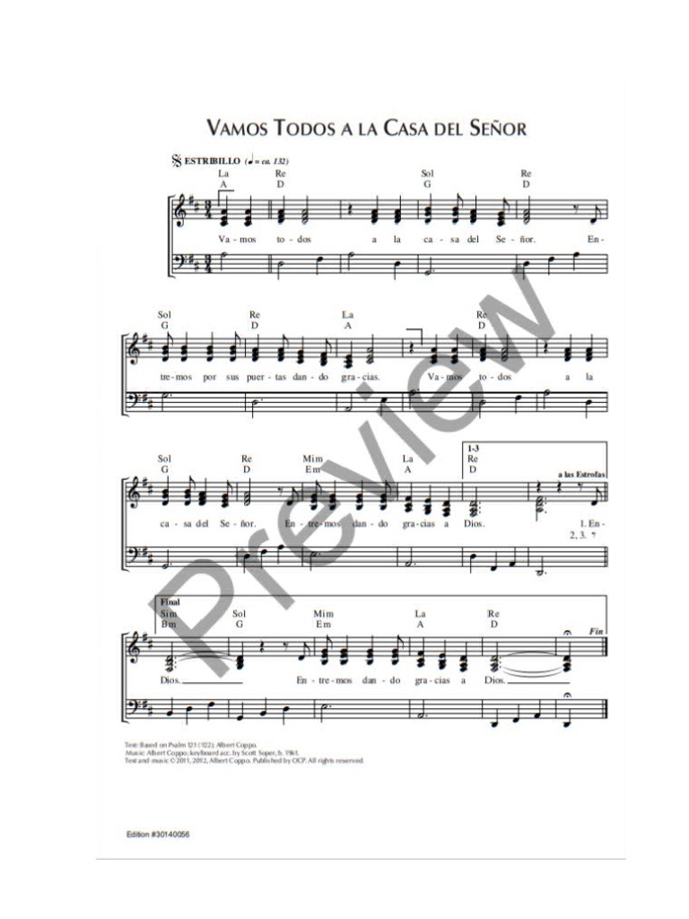 Vamos Todos A La Casa Del Señor Albert Coppo | PDF