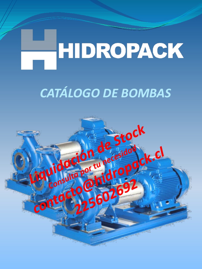 Catálogo de Bombas | PDF