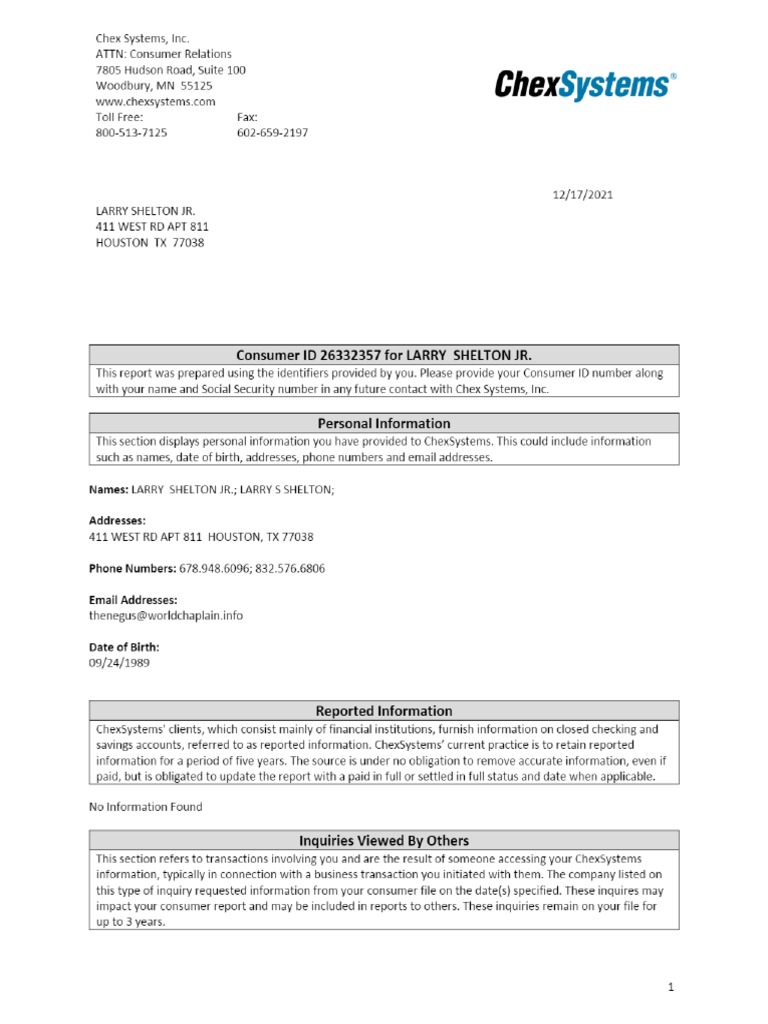 Consumer Disclosure | PDF