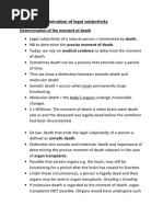 Common vs. Statutory Death Presumptions | PDF | Common Law | Separation ...