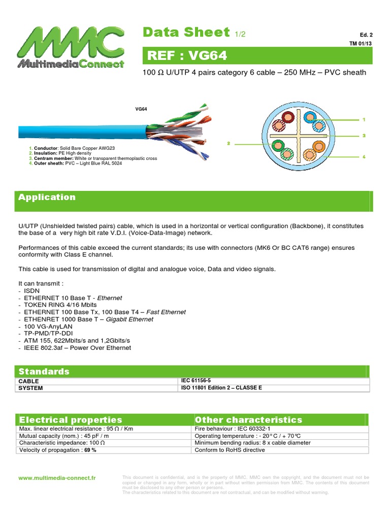 VG64_ed2_GB | PDF | Ethernet | Electrical Engineering